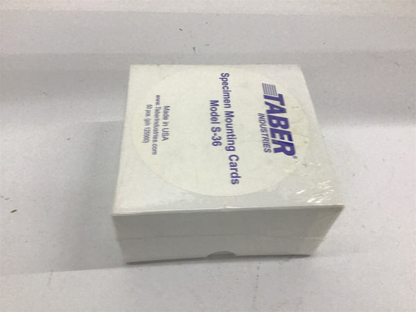 Taber Industries Specimen Mounting Cards model S-36 Lot Of 2 – BME ...