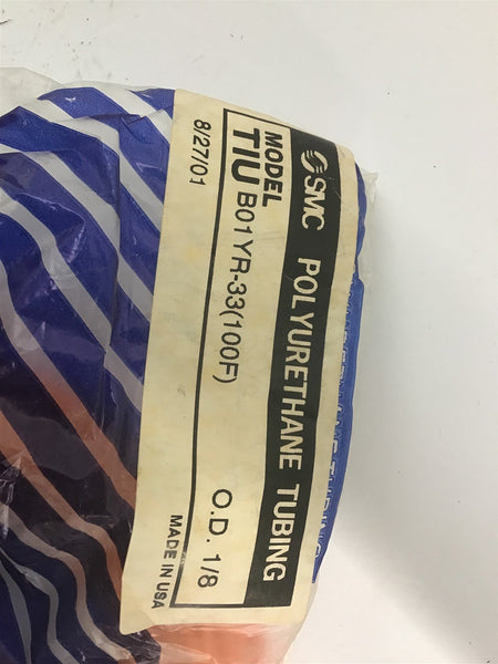 SMC Polyurethane Tubing TIUB01YR-33 (100F) – BME Bearings and Surplus
