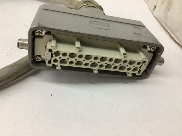 Harting 500V 16A 24Pin Receptacle 4-1/2' L – BME Bearings and Surplus