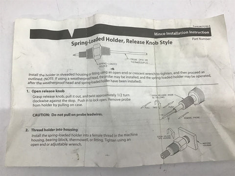 Minco CH359 Thermocouple Connection Head – BME Bearings and Surplus