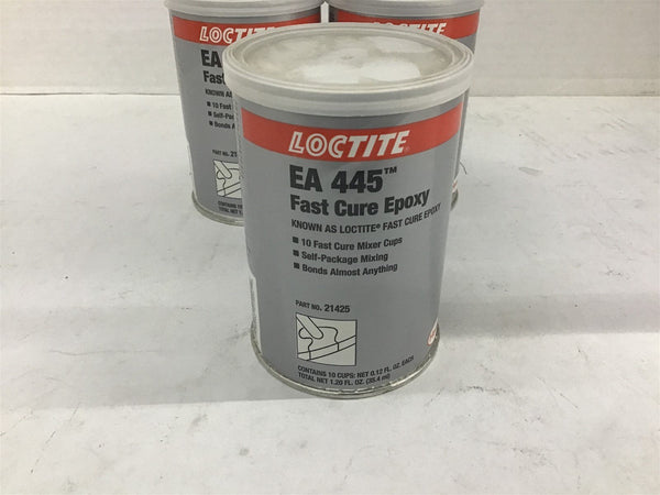 Loctite 21425 EA 445 Fast Cure Epoxy Lot Of 3 – BME Bearings and Surplus