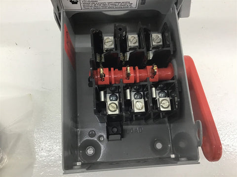 Siemens GNF321RA Non Fusible General Duty Safety Switch 30AMPS 240V ...