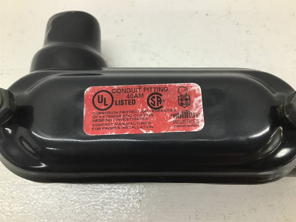 Rob Roy Conduit Fitting 40AM – BME Bearings and Surplus