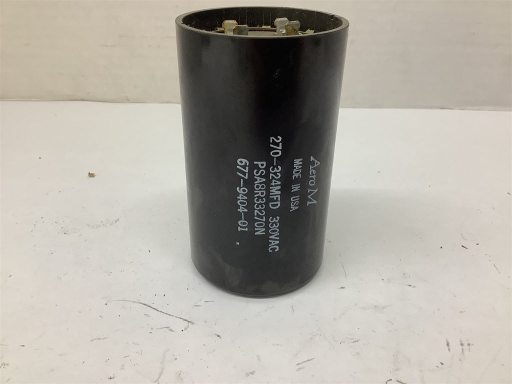 Aero M 270-324MFD Capacitor 330 Vac – BME Bearings and Surplus