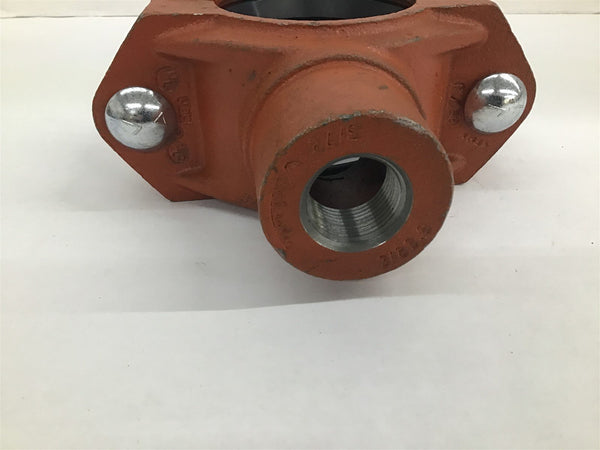 Victaulic 3 Inch 3/4 Inch Female Style 72 Clamp – BME Bearings and Surplus