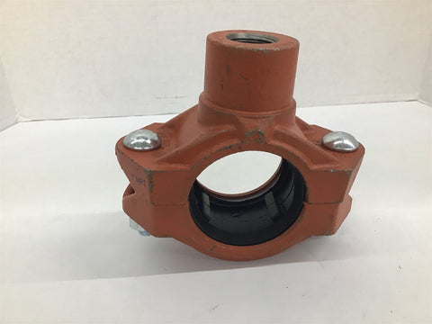 Victaulic 3 Inch 3/4 Inch Female Style 72 Clamp – BME Bearings and Surplus