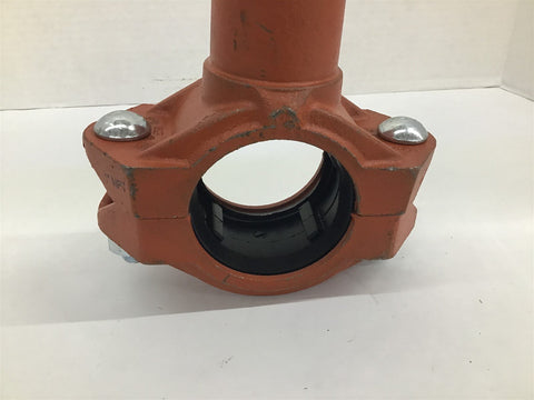 Victaulic 3 Inch 3/4 Inch Female Style 72 Clamp – BME Bearings and Surplus