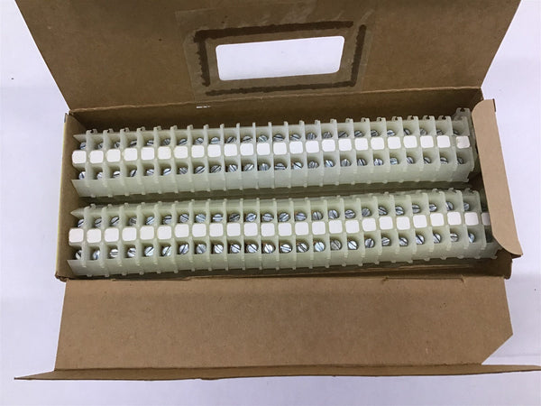 Square D 9080 GR6 Terminal Blocks Box of 50 – BME Bearings and Surplus