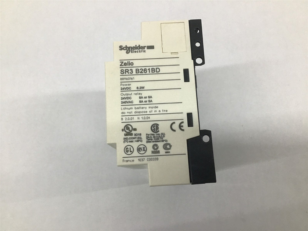 Schnieder Zelio SR3 B261BD 24V DC 6.2W Modular Smart Relay – BME ...
