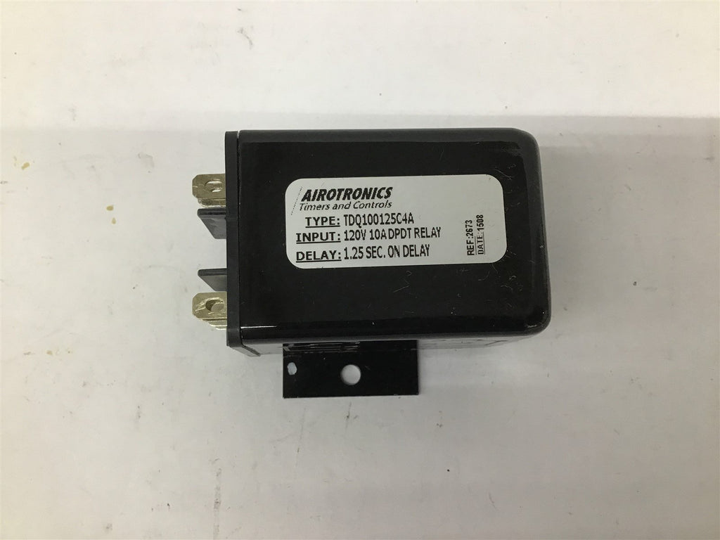 Airtronics TDQ100125C4A Solid State Timer Relay 120V 10A 1/3 HP – BME Bearings and Surplus
