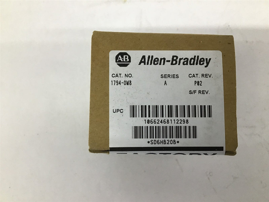 Allen-Bradley 1794-0W8 Ser A P02 – BME Bearings and Surplus