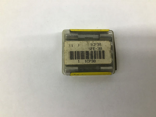 Buss Fuses SFE 30 1 1/2 IN Long 32V 30A Lot Of 6 (30 Fuses Total) – BME ...