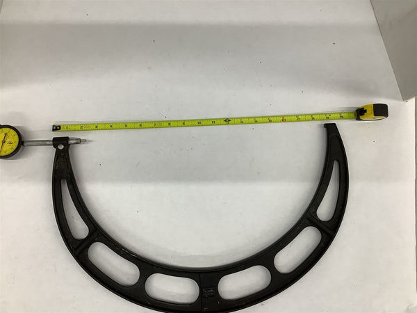 Starrett 436 Micrometer With Starrett 25-481 Dial Indicator – BME ...