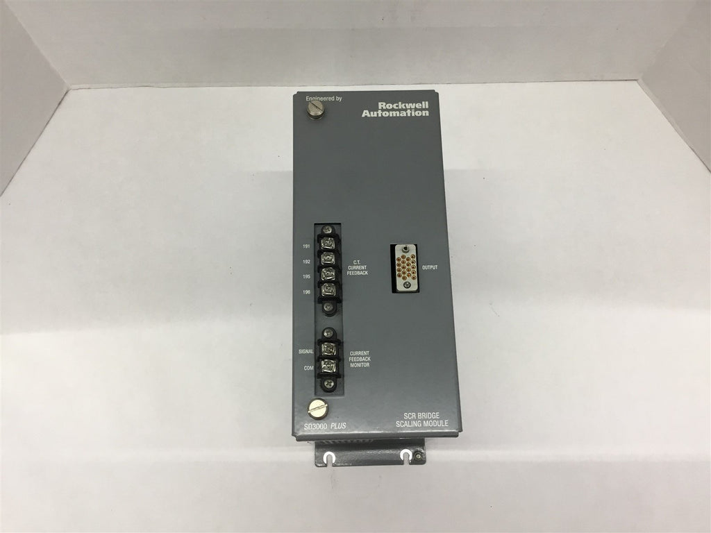 Rockwell Automation SD3K-SCLR400 460/480 VAC SCR Bridge Scaling Module ...