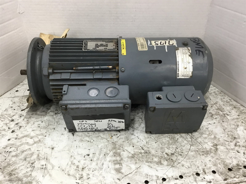 SEW-Eurodrive KA76DT100L6BM2HFTFSRVS 230/460V 60HZ 2.00HP 35.90RPM 3PH ...