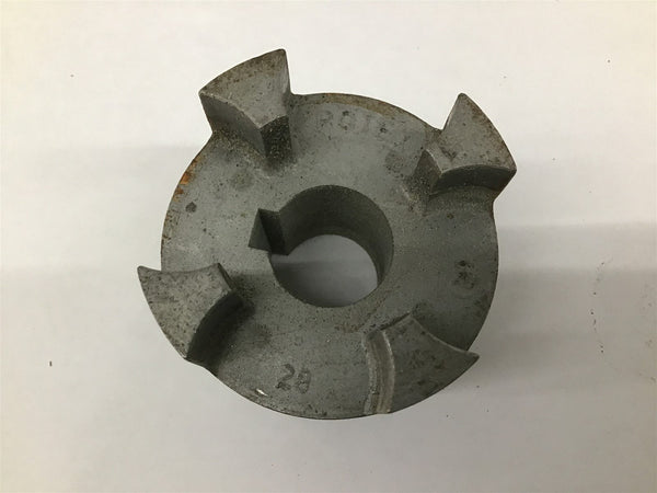 Rotex R 28 Coupling 7/8" Bore Lot OF 2 – BME Bearings and Surplus
