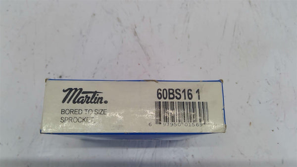 Martin 60BS16 1 Sprocket – BME Bearings and Surplus