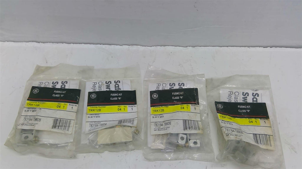 GE TRK12B Fusing Kit Class R 30A 240V TH Switch Lot of 4 – BME Bearings ...