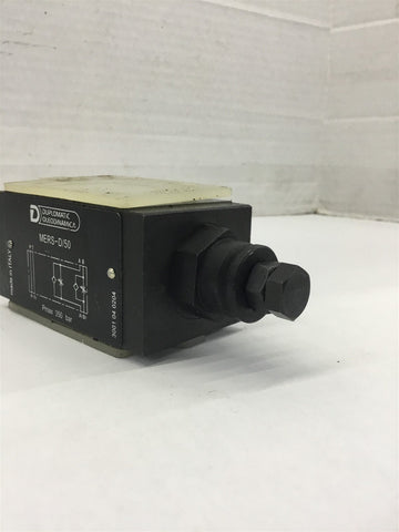 Duplomatic Oleodinamica MERS-D/50 – BME Bearings and Surplus