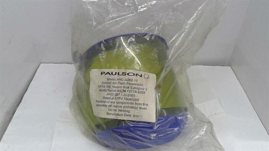 Paulson ARCS2K210 Electric Arc Flash Facesheild – BME Bearings and Surplus