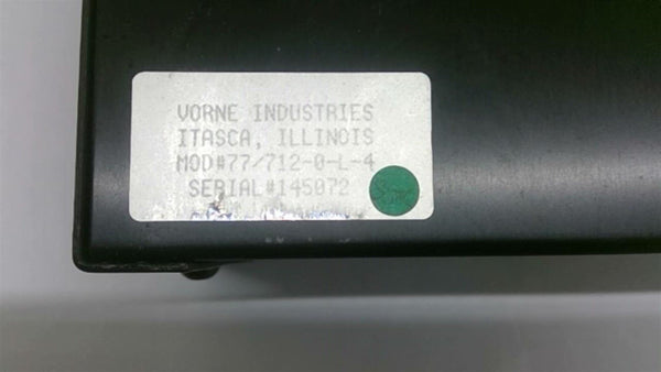 Vorne Industries 77/712-0-L-4 4 Digit Counter – BME Bearings and Surplus