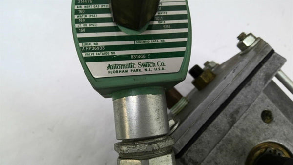 Apollo Actuator BVA 2S Pneumatic Cylinder with Asco MP C 080 Valve ...