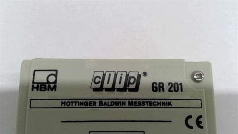 HBM GR201 Analog Measuring Amplifier – BME Bearings and Surplus