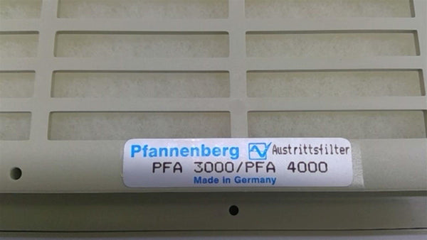 Pfannenberg PFA3000/PFA 4000 Fan Filter & Cover – BME Bearings and Surplus