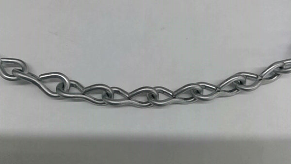 37016 Single Jack Bright Galvanized #10 Chain – BME Bearings and Surplus