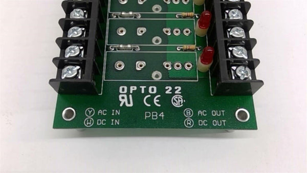 Opto 22 PB4 I/O Module Rack – BME Bearings and Surplus