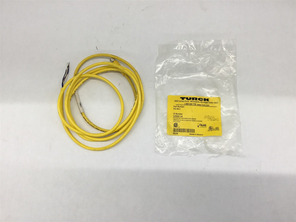 Turck PKG 4M-2 Cordset 125 V 2 Amps – BME Bearings and Surplus