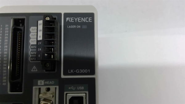 Keyence LK-G3001 Laser Sensor Control – BME Bearings and Surplus