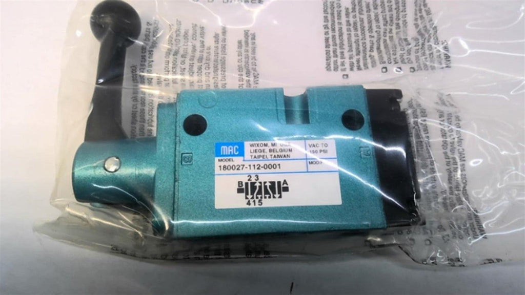 MAC 180027-112-0001 Solenoid Valve 150 PSI – BME Bearings and Surplus