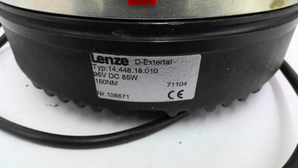 Lenze 14.448.18.010 Loaded Brake 96 VDC 85 Watt – BME Bearings and Surplus