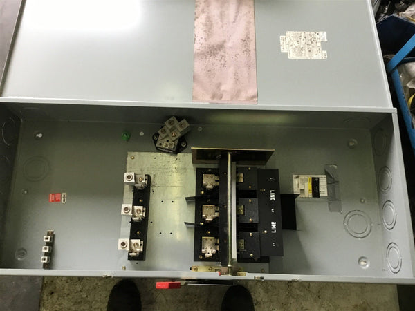 GE TH3365 MODEL 11 400 AMP FUSIBLE SAFETY SWITCH, 600 VAC, 250 VDC, TY ...