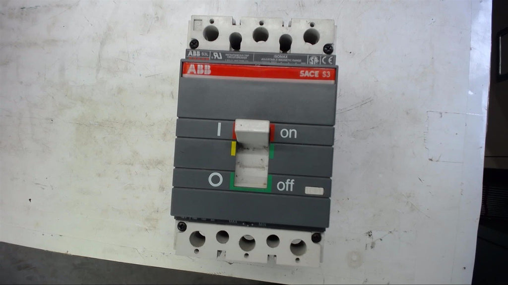 ABB S3L 150 AMP CIRCUIT BREAKER 3 POLE, 600 VAC, MH786515 – BME ...