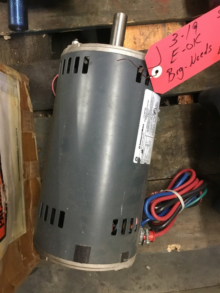 GE 5K49WN8336AX 2 HP AC MOTOR 208-230/460 VOLTS 1725 RPM, 4P, 145T FRA ...