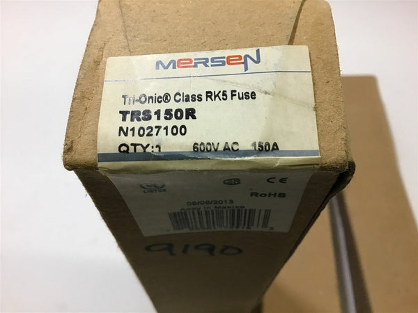 MERSEN TRS150R TRI-ONIC FUSE 600 VAC 150 AMP LOT OF 3 – BME Bearings ...