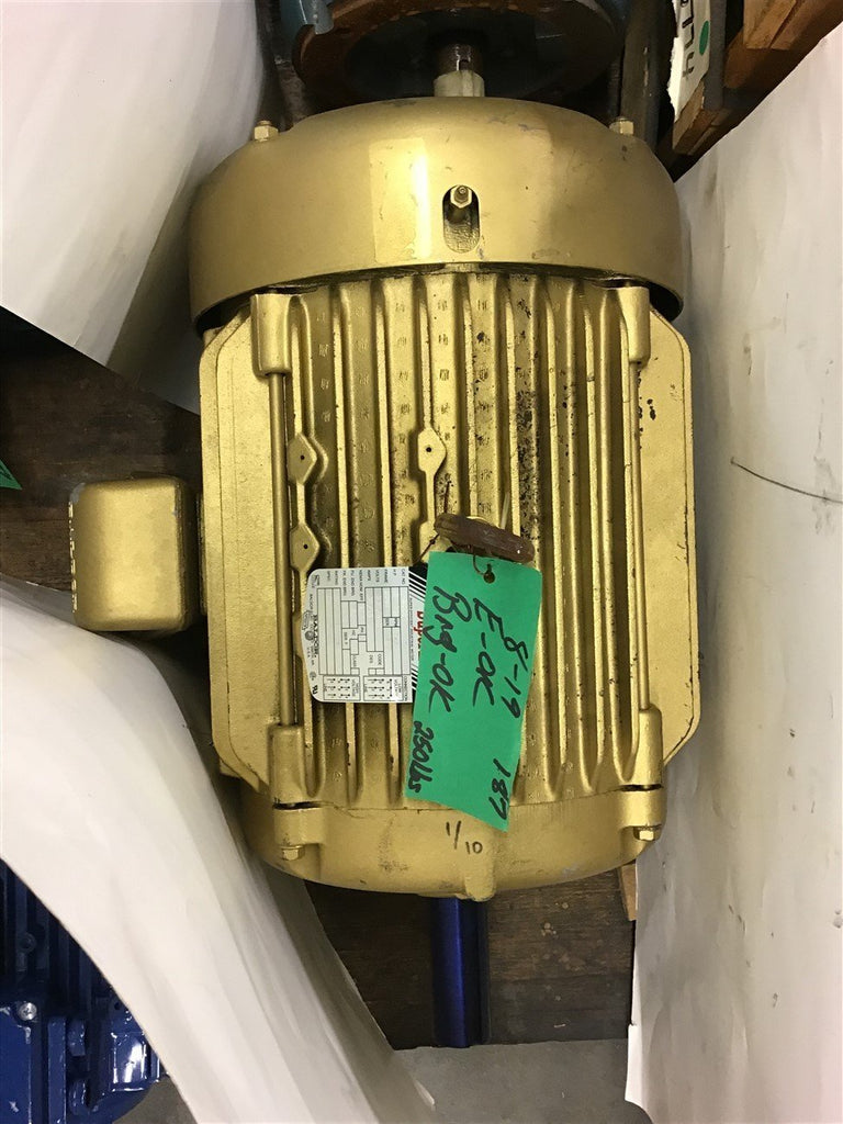 Baldor EM2333T 15 HP Ac Motor 230/460 Volts 1765 RPM 4P 254T Frame – BME Bearings and Surplus