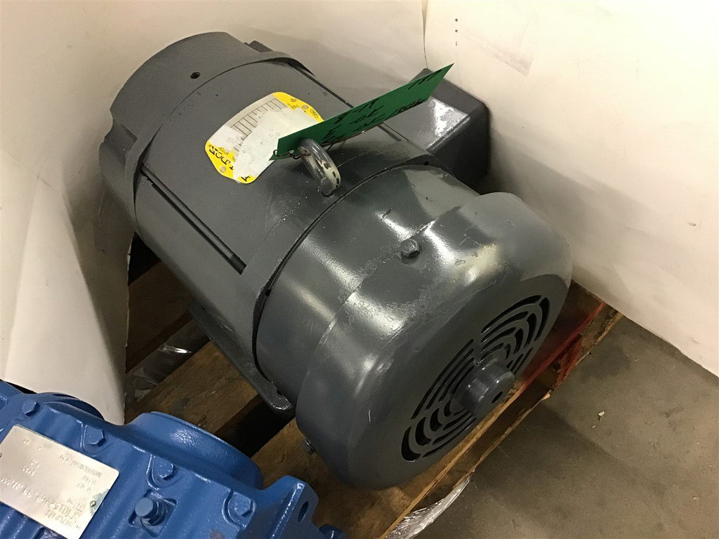 BALDOR CD7502 2 HP DC MOTOR 180 Arm Volts 200/100 Field V 1750 RPM 213 ...