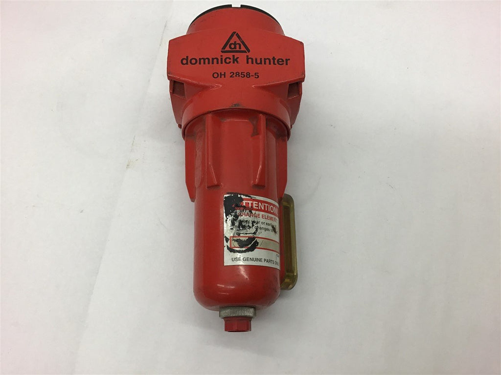 Domnick Hunter OH 2858-5 Compressed Air filter Housing – BME Bearings ...