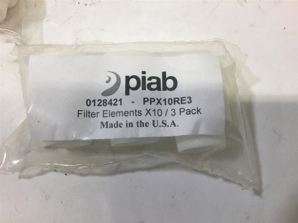 Piab 0128421 PPX10RE3 Filter Element – BME Bearings and Surplus