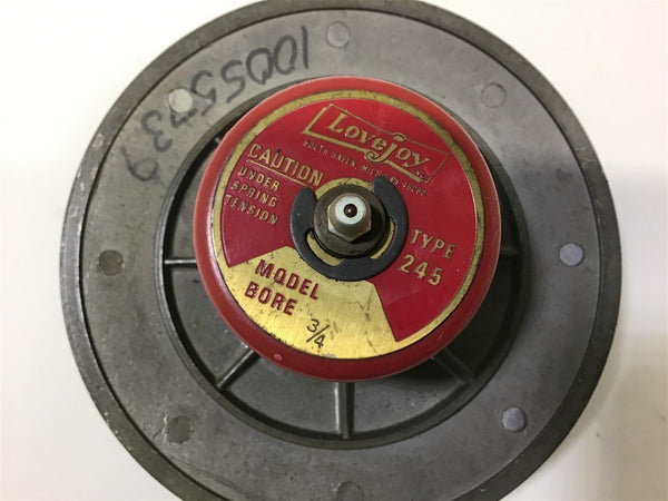 Lovejoy Type 245 Variable Speed Pulley 3/4" Bore – BME Bearings and Surplus