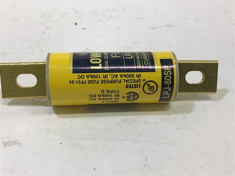 Bussmann LPJ-80SP Low-Peak 80 Amp 600 Vac – BME Bearings and Surplus