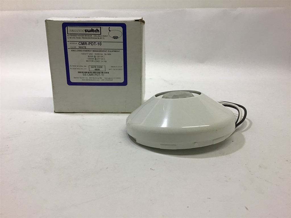 Sensor Switch CMR-PDT-10 Extended Range Sensor Ceiling Mount 120/277 V ...
