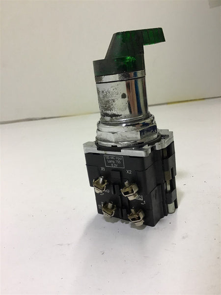 2 Position Illuminated Selector Switch Green – BME Bearings and Surplus